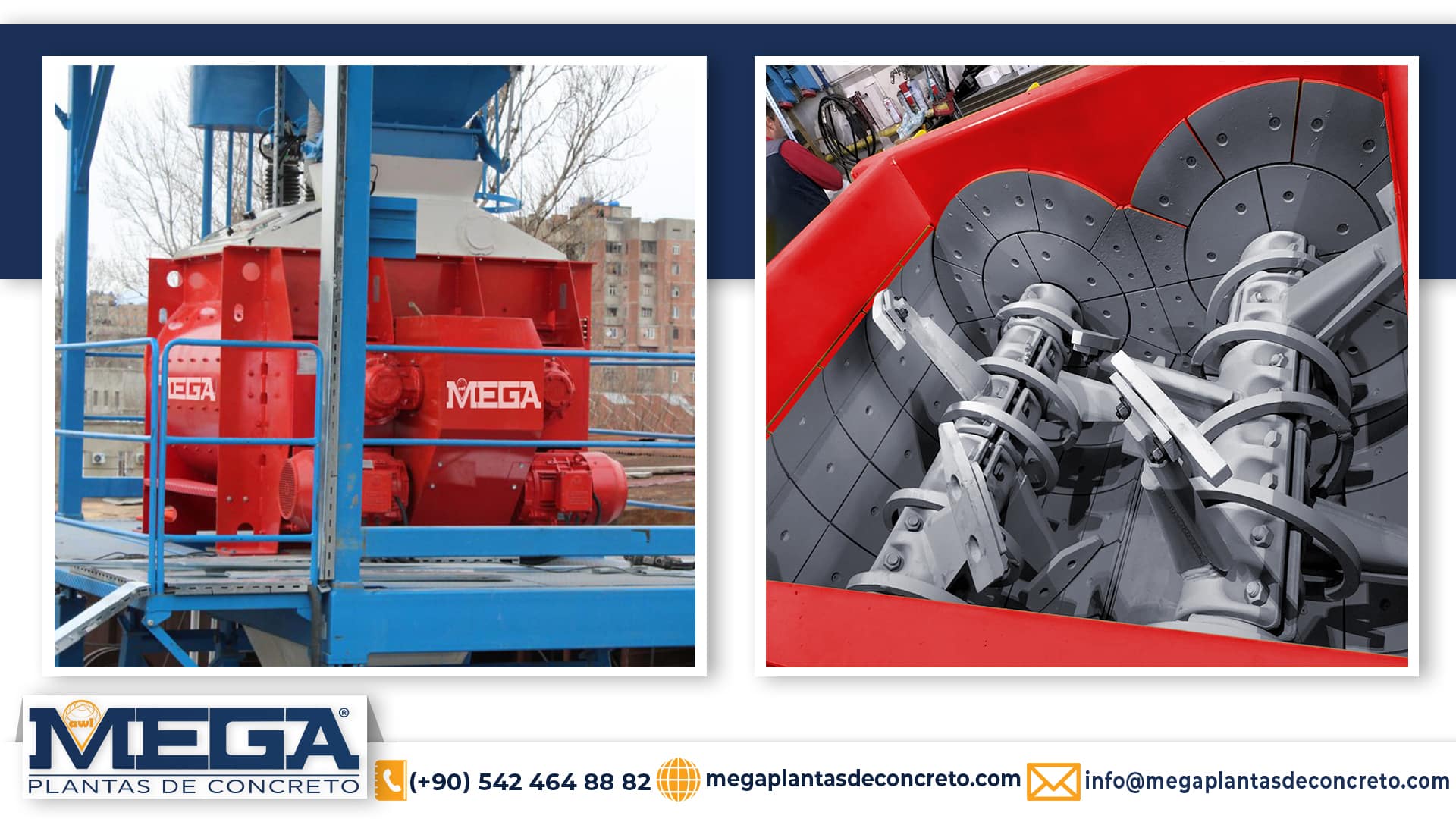 Tipos De Mezcladoras De Hormigón - Mega Plantas De Concreto